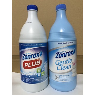 Zonrox Gentle Clean 900ml/Zonrox Plus Bleach 900mL Thick Bleach ...