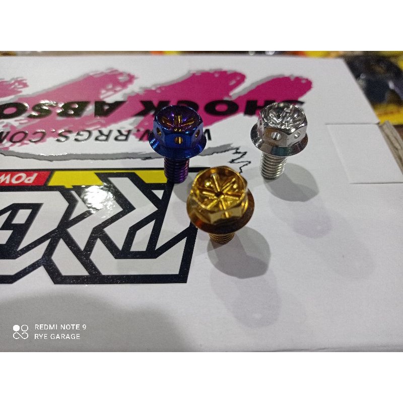 Honda Dio 123 & G / Julio / Giorno gear Oil Bolt | Shopee Philippines