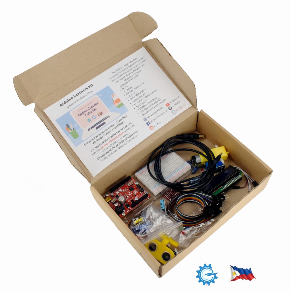 E Gizmo Arduino Trainer Mastery Kit Shopee Philippines