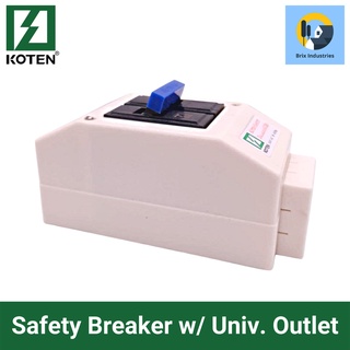 Koten Safety Breaker With Aircon Outlet Bolt-On KSB-S 2 Pole 10A 15A 20A 30A 40A 50A | Shopee ...