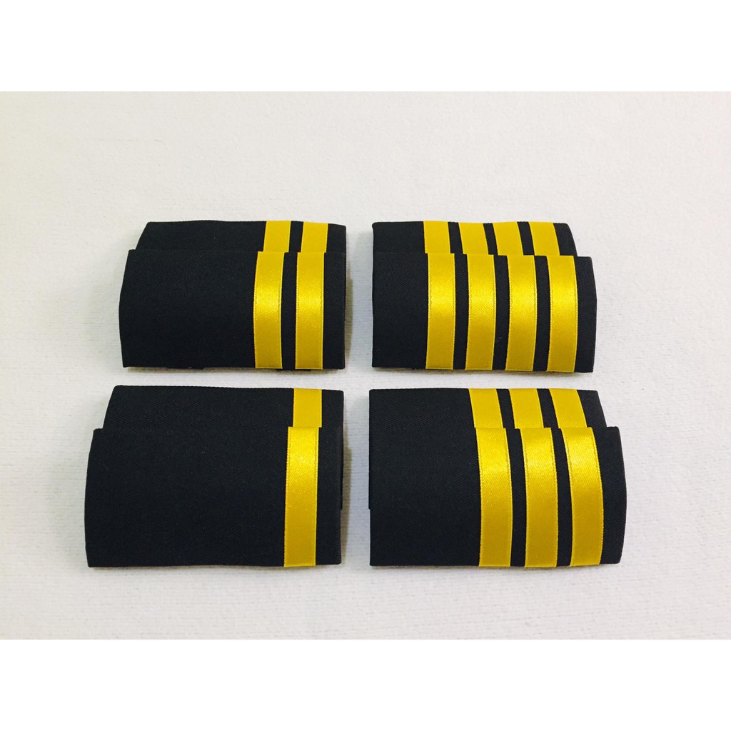Pilot Shoulder board Epaulettes | Shopee Philippines