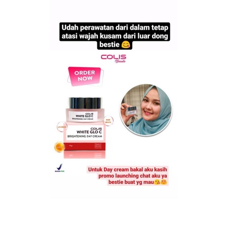 Colis White Gloc Brightening (Cream day) | Shopee Philippines