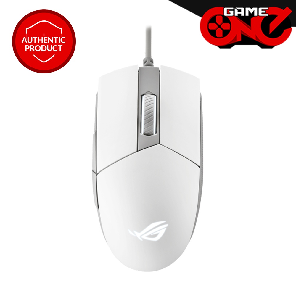 Asus ROG Strix Impact II Gaming Mouse [Moonlight White] | Shopee ...