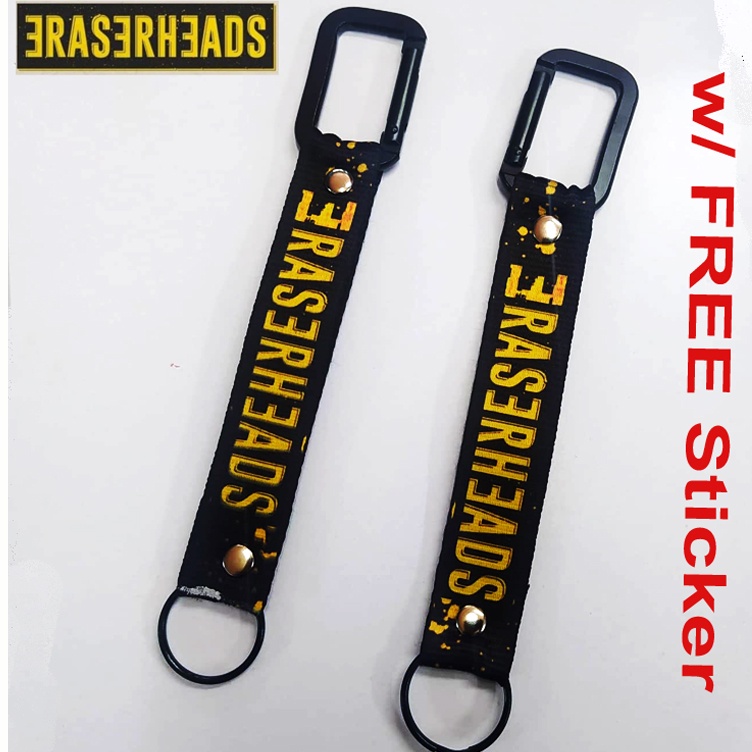 ERASERHEADS Eraser heads Eheads KeyHolder Key Holder Car Motorcyle MC ...