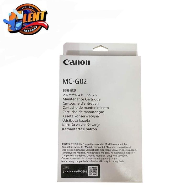 Maintenance Box MC-G02 for Canon G1020 G2020 G3020 G3060 G4020 G570 G670 | Shopee Philippines