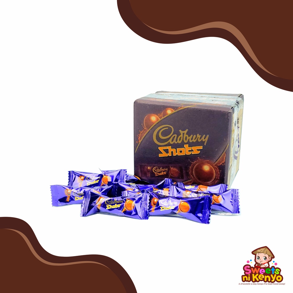 Cadbury Shots Milk Chocolate Box 108g | 30pcs x 3.6g | Shopee Philippines