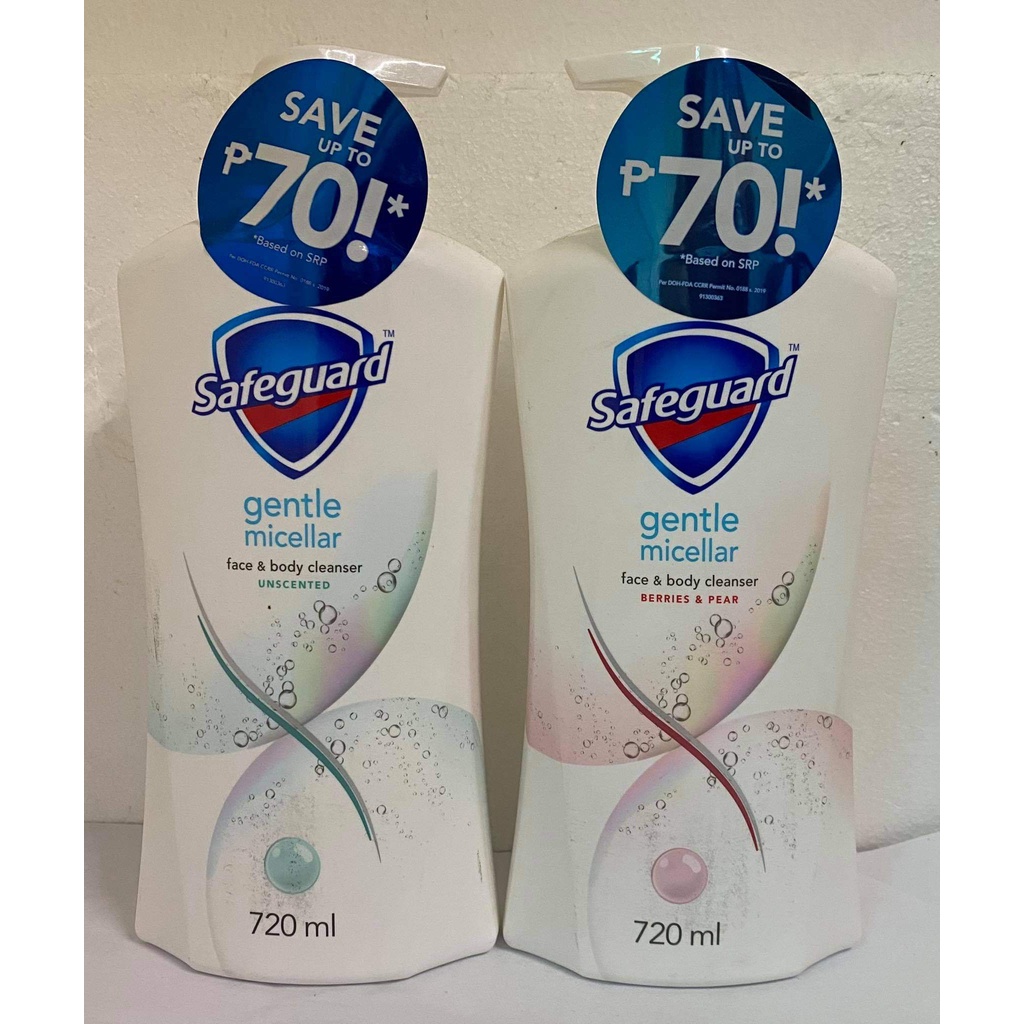 Authentic SAFEGUARD Gentle Micellar Body Wash 720mL | Shopee Philippines