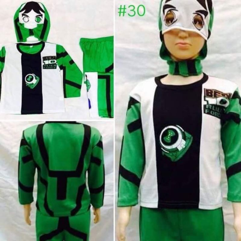 Ben10 Costume For Kids(2-7yrs) | Shopee Philippines