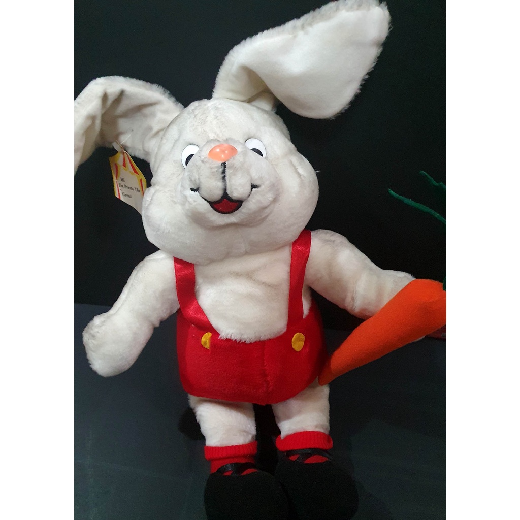 Presto the Great 12" Bunny Rabbit Theme Park Plush Stuffed Animal ...