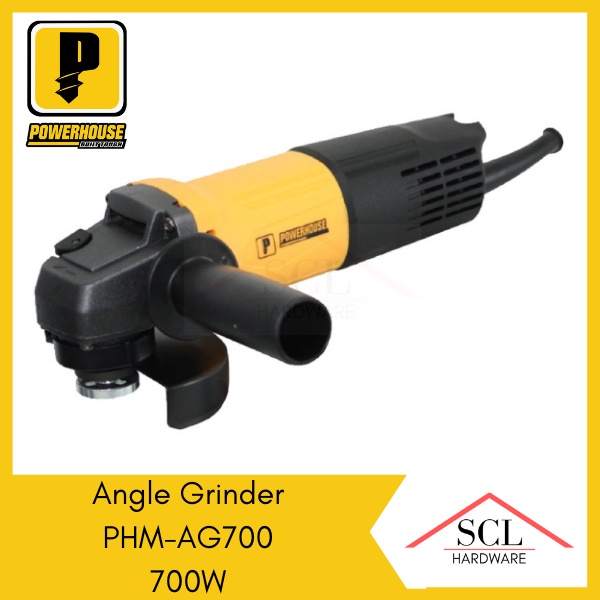 POWERHOUSE Angle Grinder Torque Force 700W PHM-AG700 | Shopee Philippines