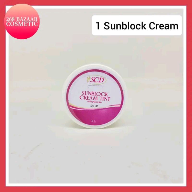 Original SCD SUNBLOCK CREAM TINT SPF30 10g | Shopee Philippines