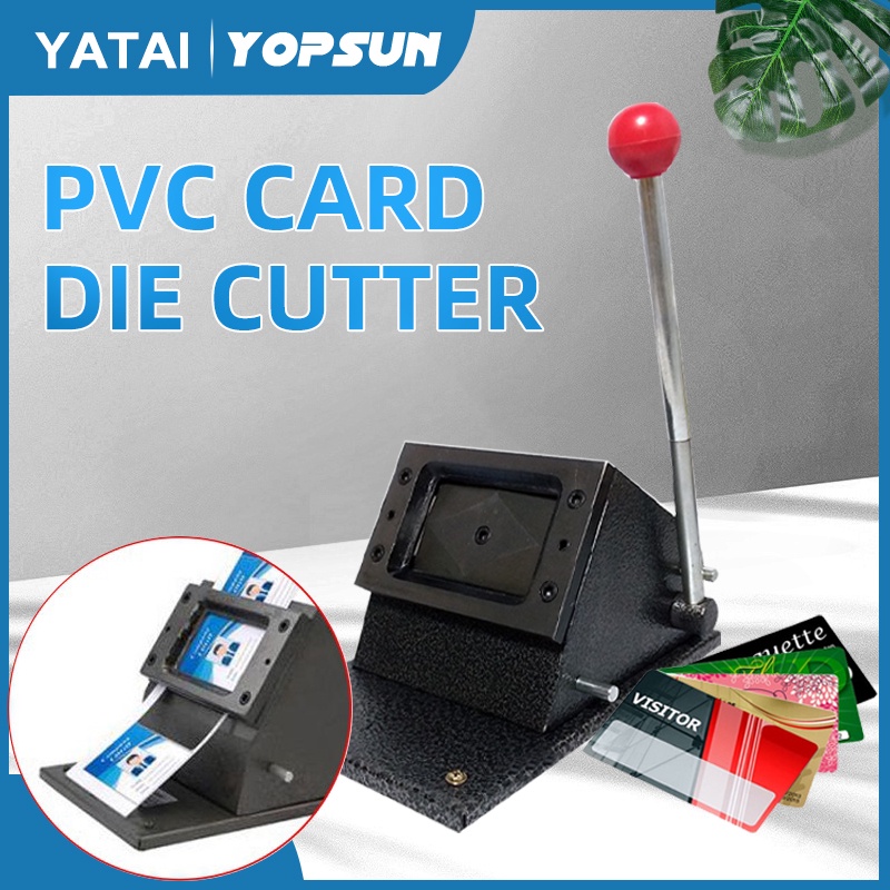 Yatai PVC Card Die Cutter 86*54mm ( ID size ) ID Cutter | Shopee ...