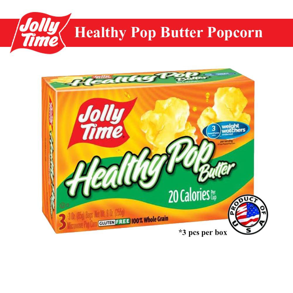 Jolly Time Healthy Pop Microwavable Popcorn 9oz | Shopee Philippines