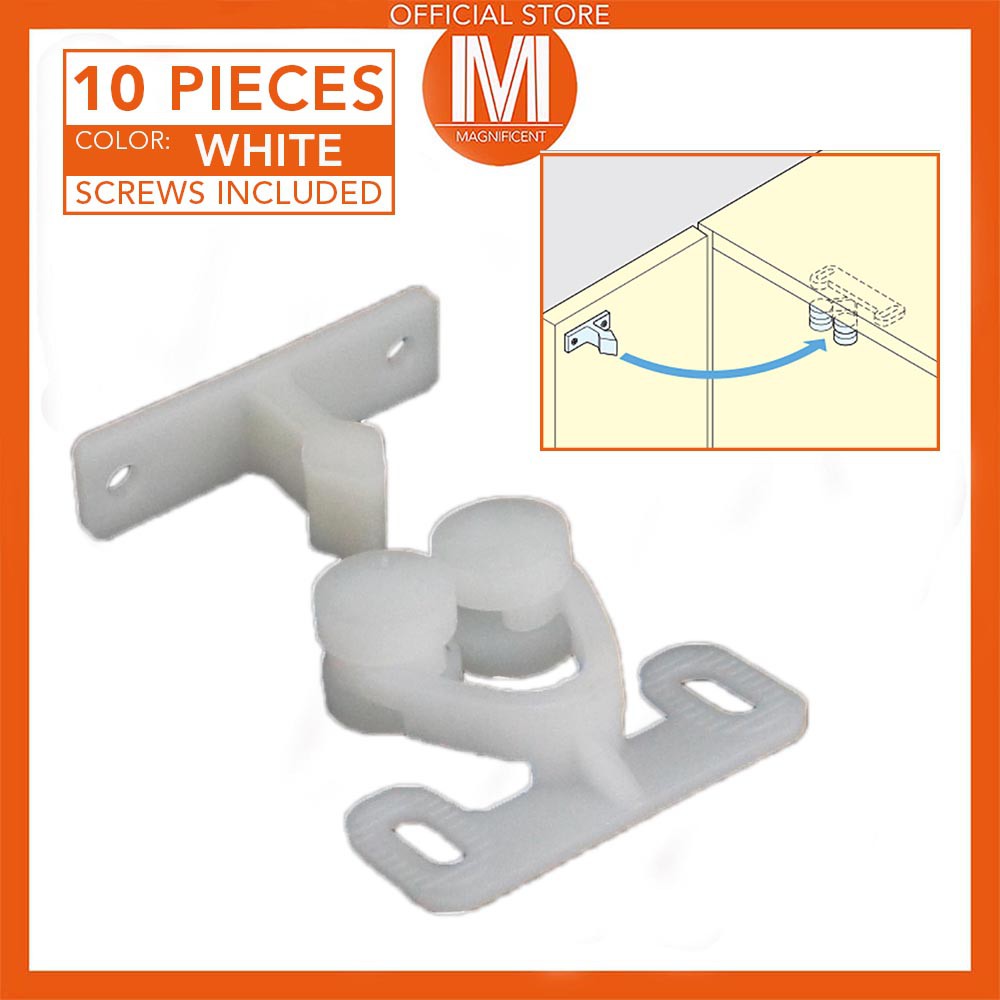 Plastic Rotary Catch Latch for Cabinet Door (10 Pieces) | Shopee ...
