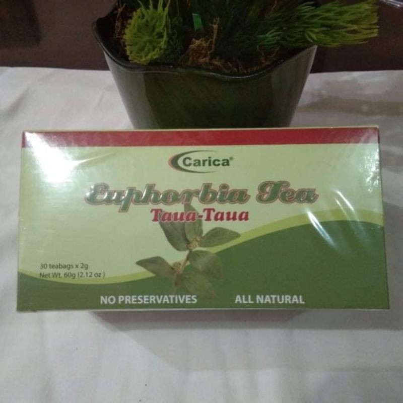 Carica Euphorbia Tea 90's | Shopee Philippines