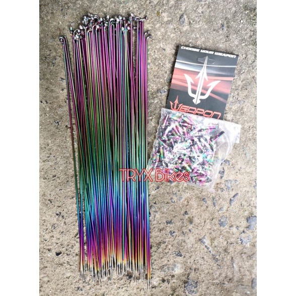 Weapon and Richman Spokes w/ Nipples 29 and 27.5 | Shopee Philippines