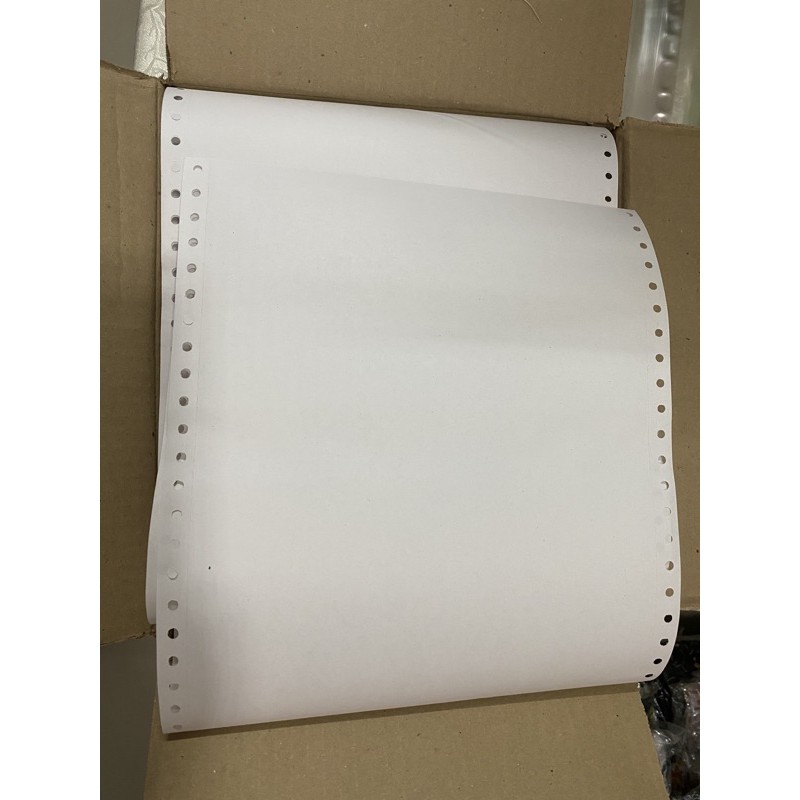CONTINUOUS FORM COMPUTER PAPER 1PLY, 11x9 1/2, 1800SHEETS FOR DOT ...