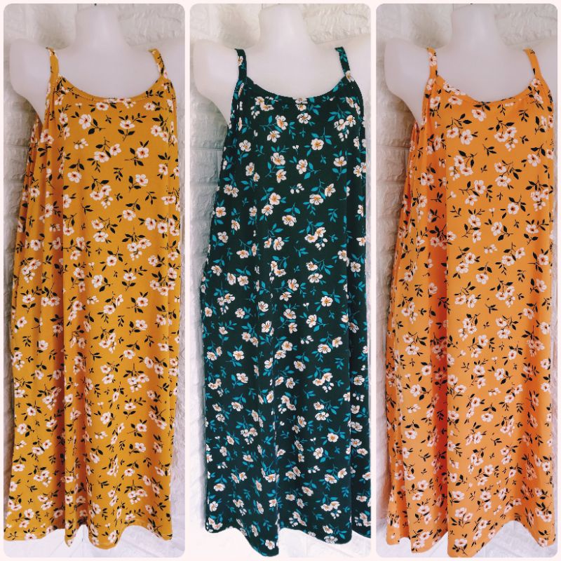 XL-2XLSpaghetti Duster/Pambahay Dress w pocket/Maternity Duster ...