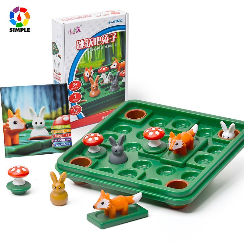 Smart game Jumping Rabbit Board Games Run Rabbit 60 Challenge with ...