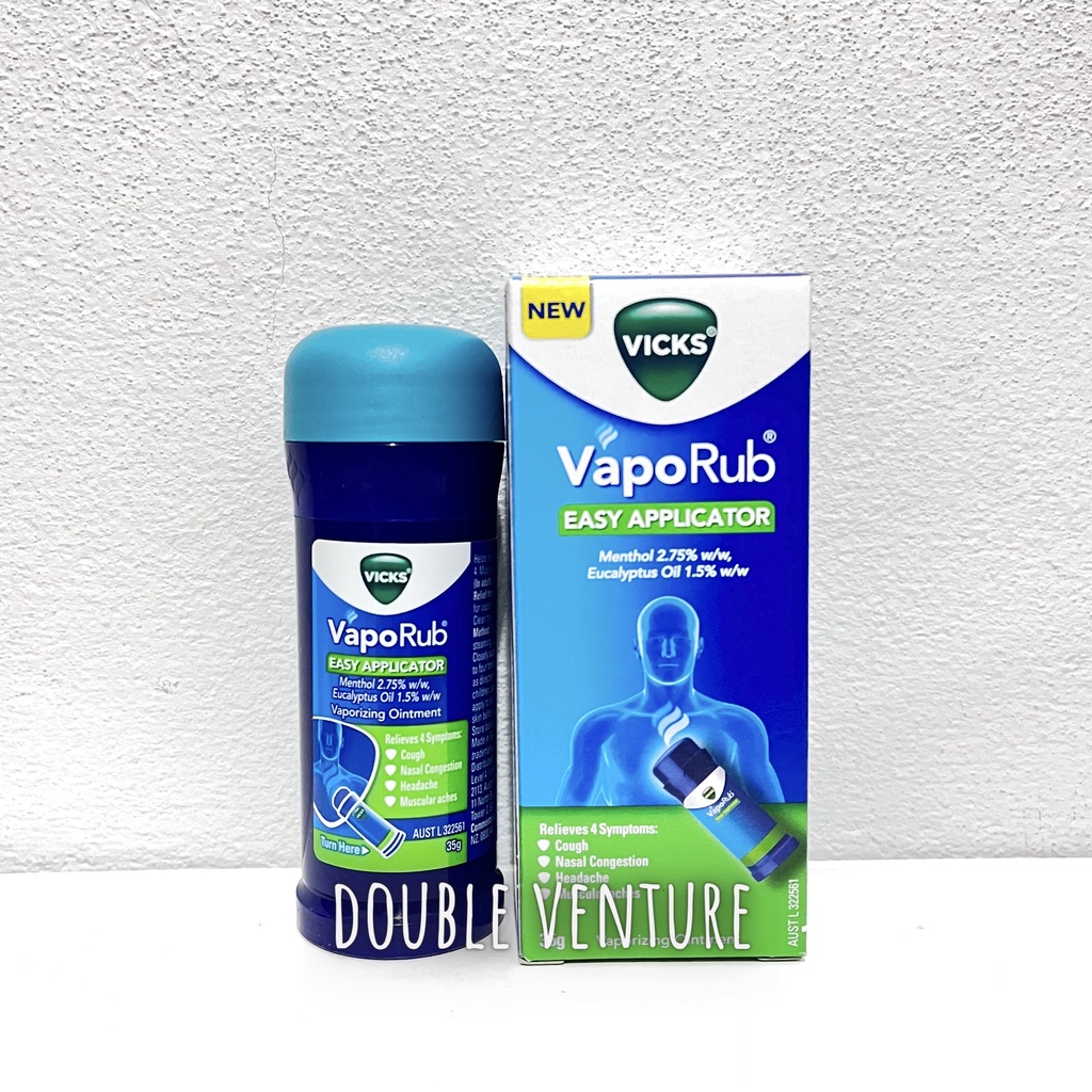 Vicks VapoRub Easy Applicator Vaporising Ointment 35g | Shopee Philippines