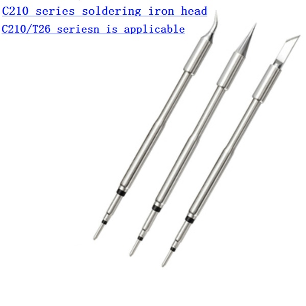 Universal JBC C210 Soldering Iron Tips Lead Free Welding Three Types ...