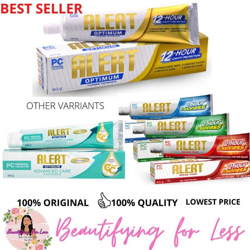 Alert Intense Fresh Gel Toothpaste | Shopee Philippines