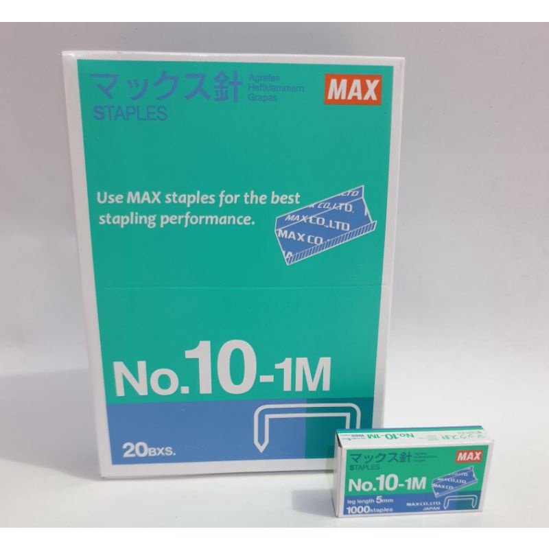 Max Original Staple Wire #10 ( 20 Boxes ) | Shopee Philippines