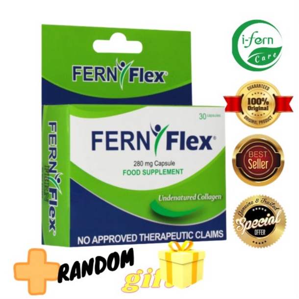 Original i-FERN FLEX 280mg capsule (10/30pcs) | Shopee Philippines