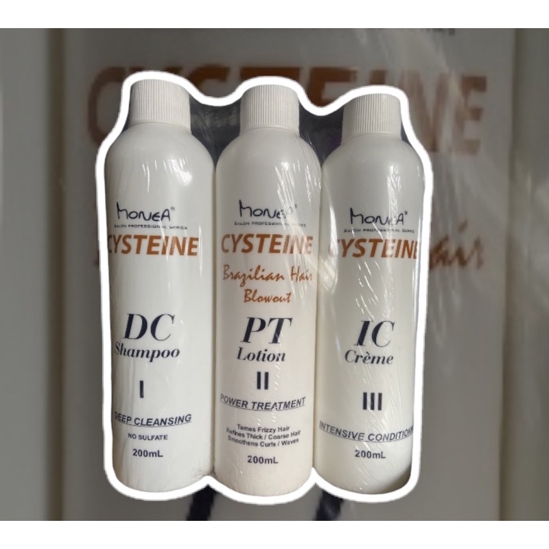 MONEA brazilian hair blowout SET 200ml | Shopee Philippines