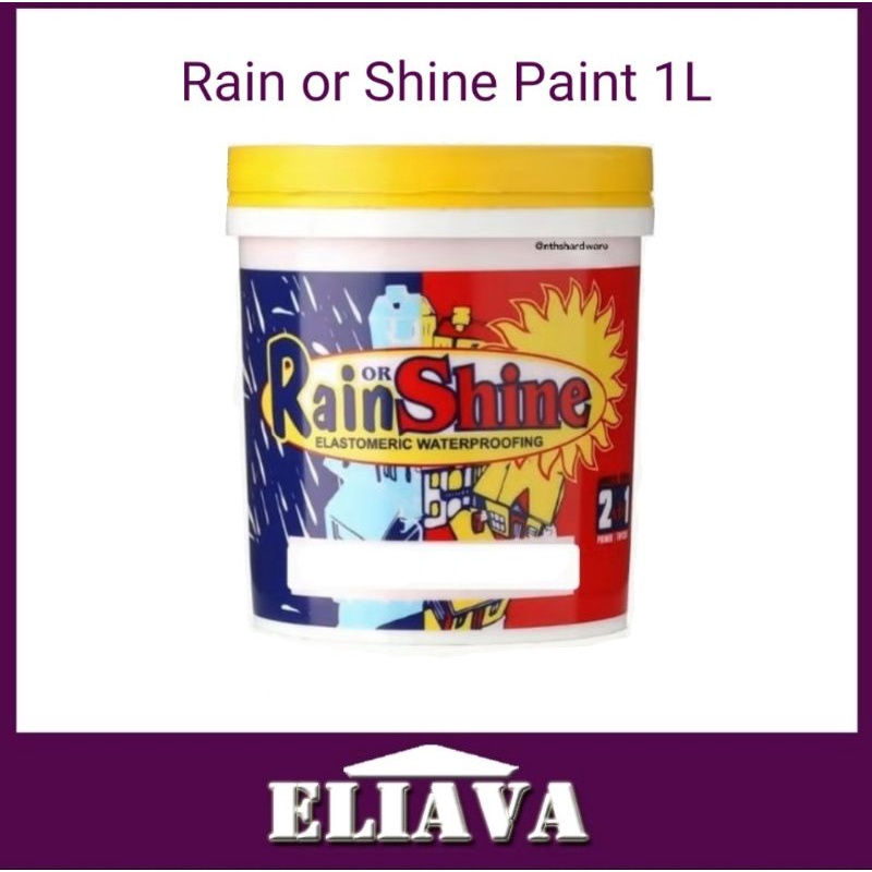 (Red/Pink/Purple Group) 1 Liter Rain or Shine Elastomeric Waterproof ...