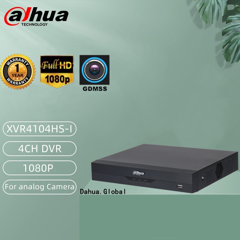 (IN STOCK)Dahua CCTV DVR 4/8 CH Dual-stream Video Compression Digital ...