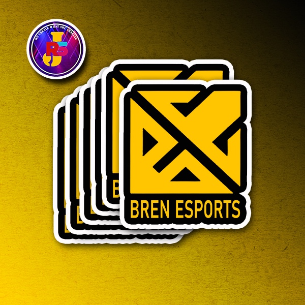 BREN Esports Stickers | Mobile Legends MPL S8 TEAM LOGO | Shopee ...