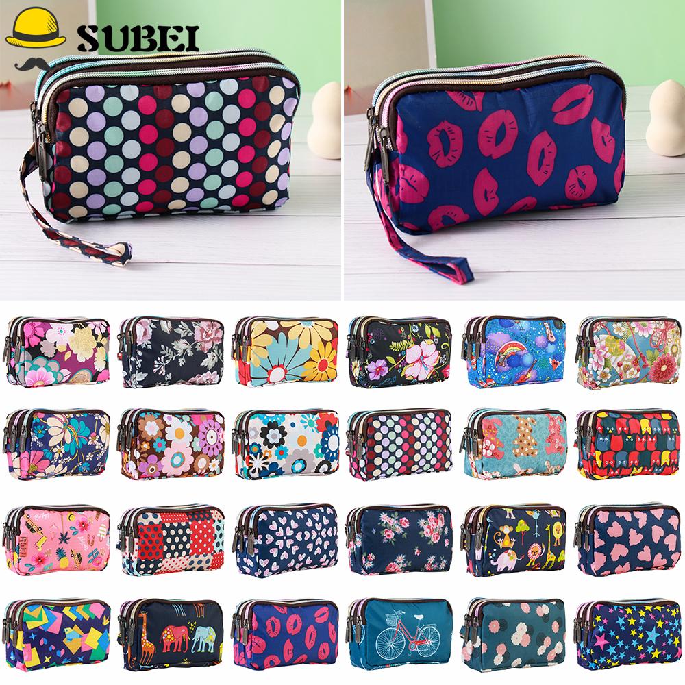 SUBEI Party Cell Phone Bags Card Holder Waterproof Canvas Woman Flower ...
