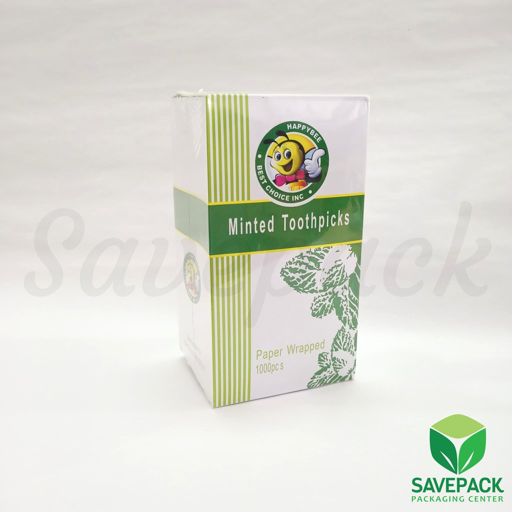 Minted Toothpick Individually Wrap 1000pcs | Shopee Philippines