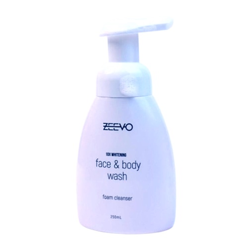 WM ZEEVO Face And Body Wash Foam Cleanser ZVKFBW250ML | Shopee Philippines