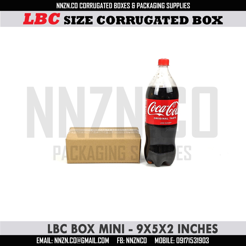 NNZN Mini LBC Express Sizes Corrugated Cargo Shipping Boxes Packaging ...