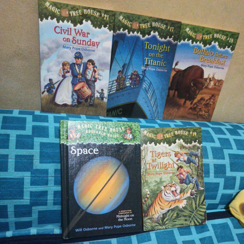 magic tree house #17 #18 #21 #19 #40 tonight on the titanic buffalo ...