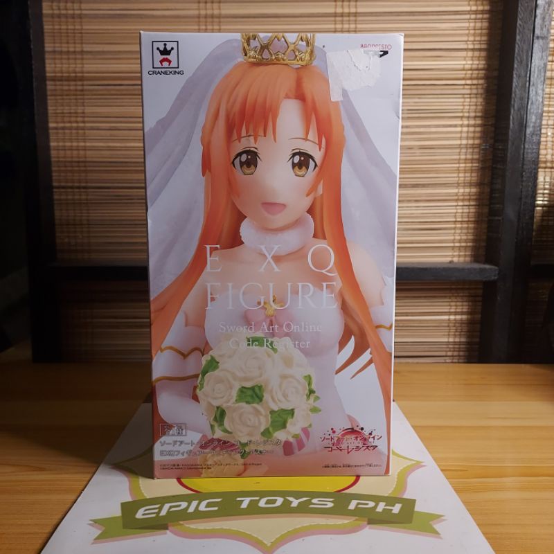 Asuna Wedding Ver Swordart Online Figure | Shopee Philippines