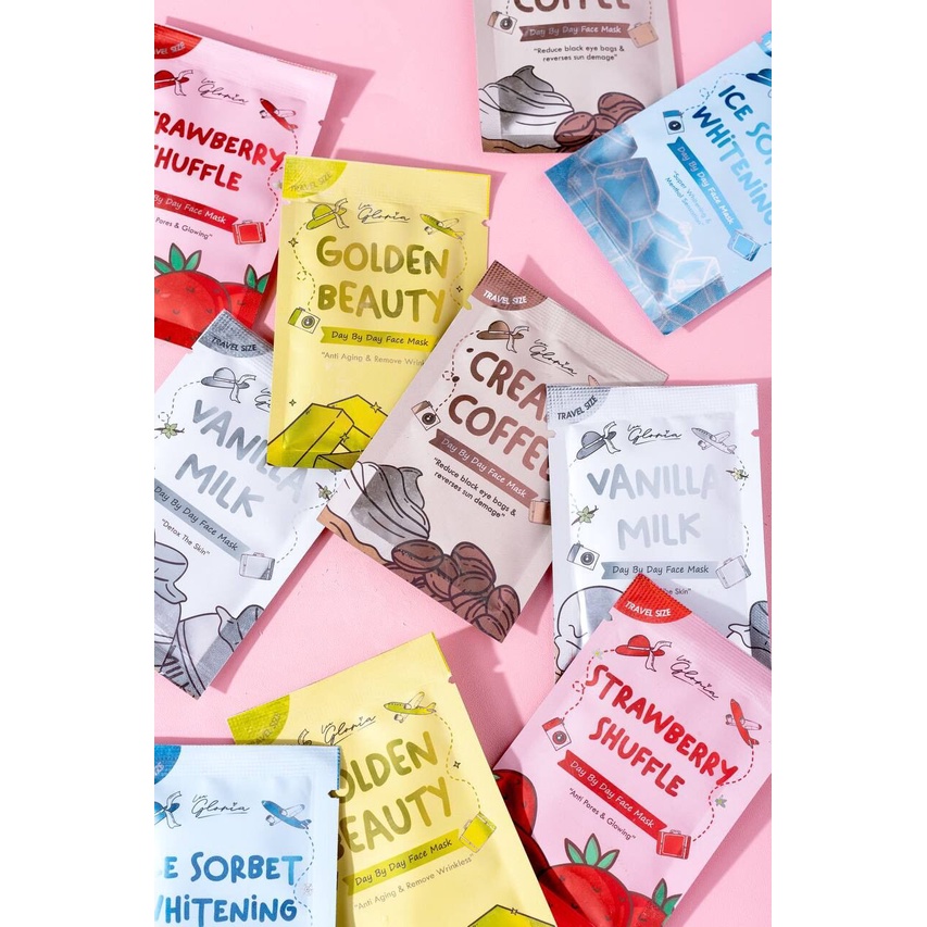 TMS Lea Gloria Organic Day by Day Face Mask Powder 10g Travel Size (New Packaging) | Shopee ...