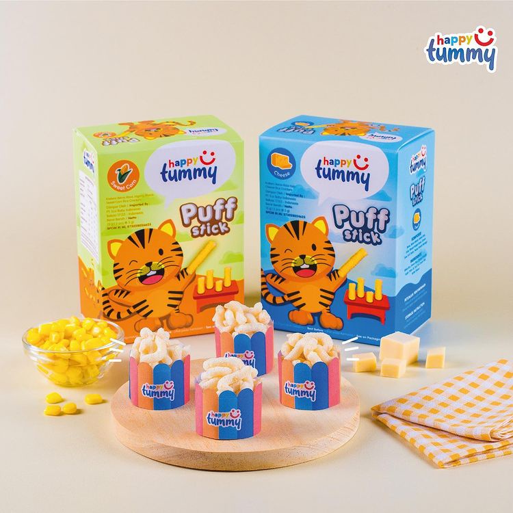 Happy Tummy Puffs Sticks 15gr | Shopee Philippines