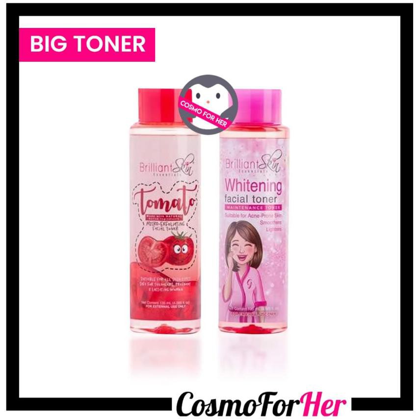 Authentic Brilliant Skin Essentials BIG Toners (Whitening, Tomato ...