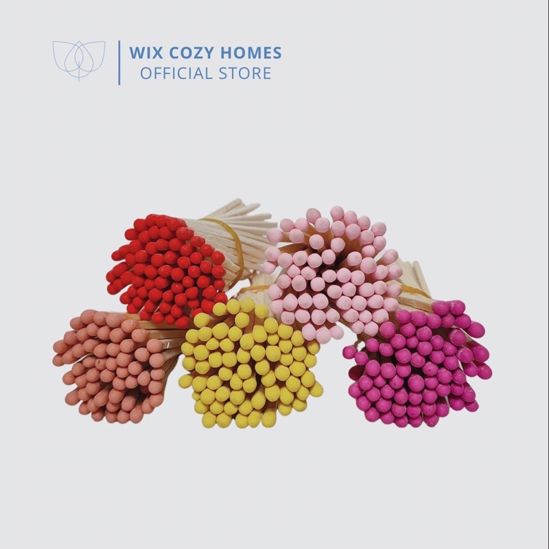 Wix Colored Match Sticks (2 ,3 and 4 Inches) | Shopee Philippines