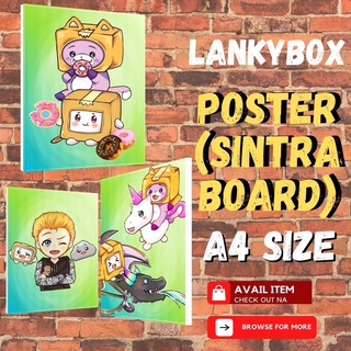 LANKYBOX poster (Sintra board) A4 size | Shopee Philippines