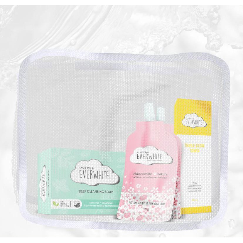 Everwhite Kit: Deep cleansing soap, 2 sachets of Lightening cream ...