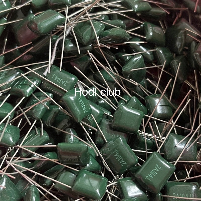 1pc 2A104J Mylar Capacitor for piezo tweeter | Shopee Philippines