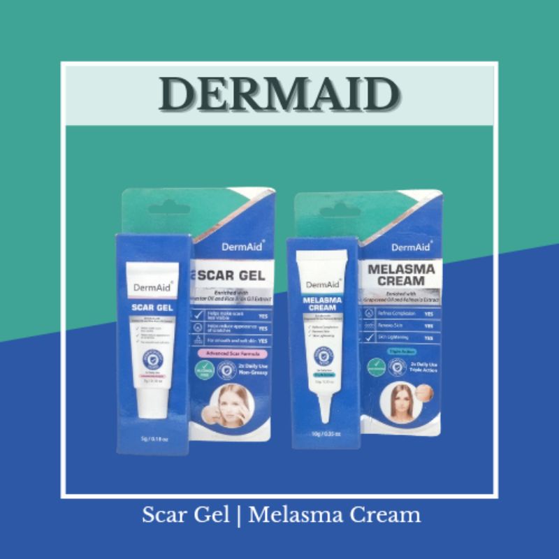 Dermaid Scar Gel Dermaid Melasma Cream | Shopee Philippines