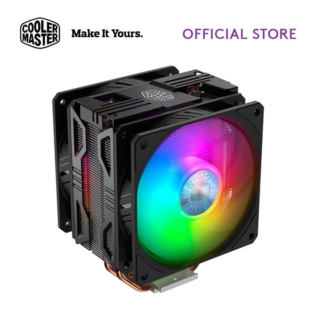 Cooler Master Hyper 212 Turbo ARGB CPU Cooler Fan (RR-212TK-18PA-R1 ...