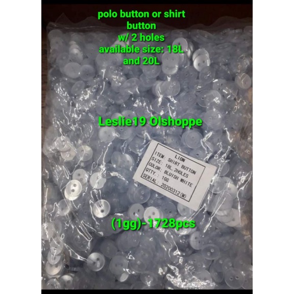 polo buttons sold per 1gross (144pcs) | Shopee Philippines