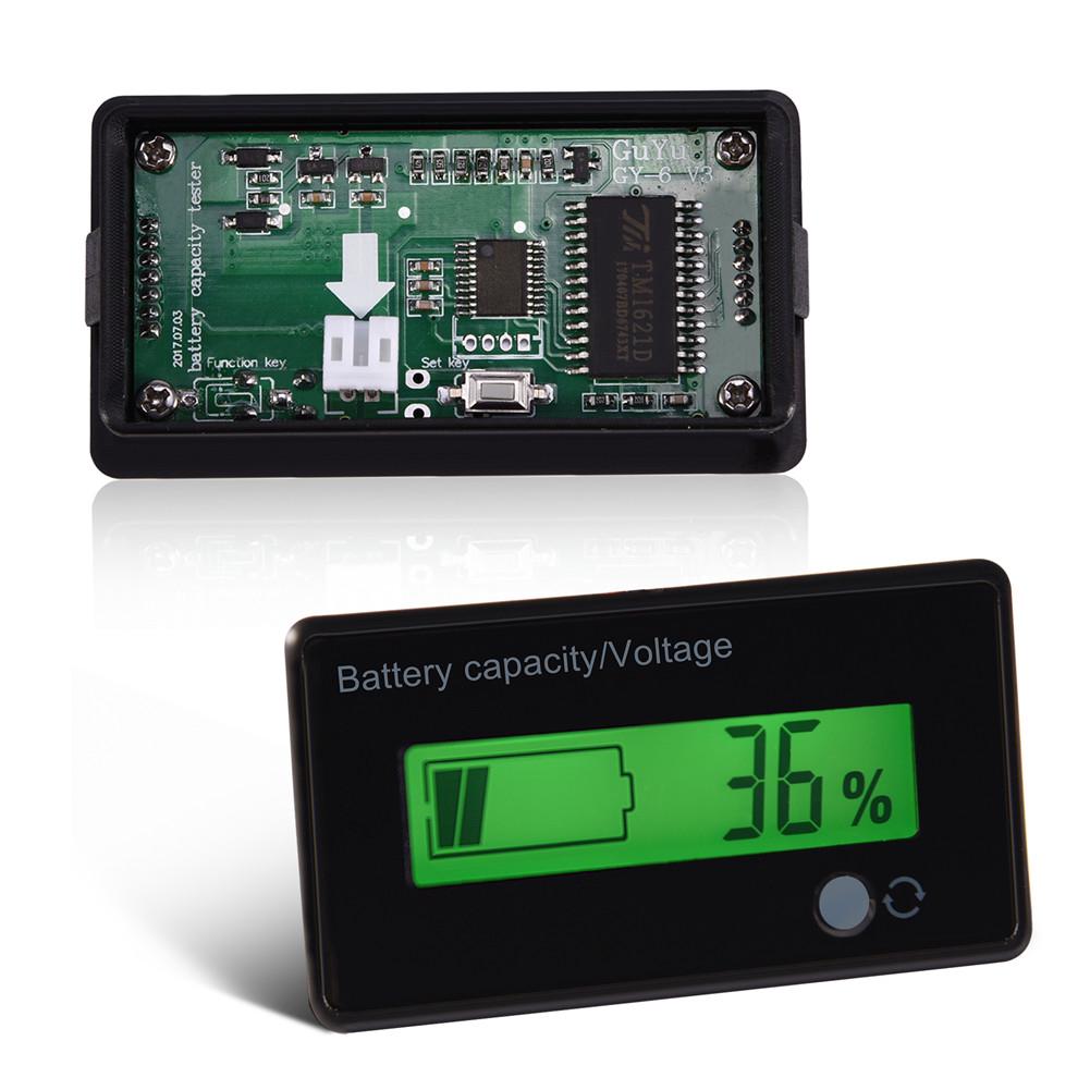 Battery Capacity Voltage Meter Tester Voltmeter Monitor | Shopee ...