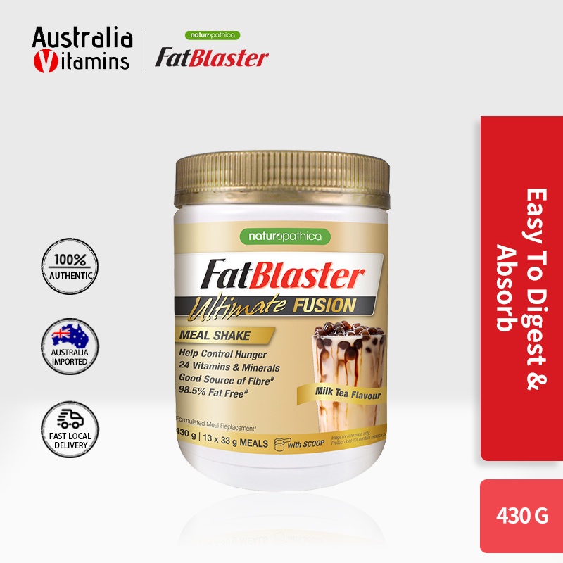 (New Flavour) FatBlaster Ultimate Fusion Milk Tea 430g | Shopee Philippines